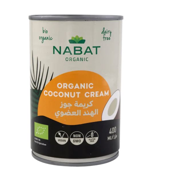 Organic Coconut Cream Can 400ML – mufeed Healthy Food Store